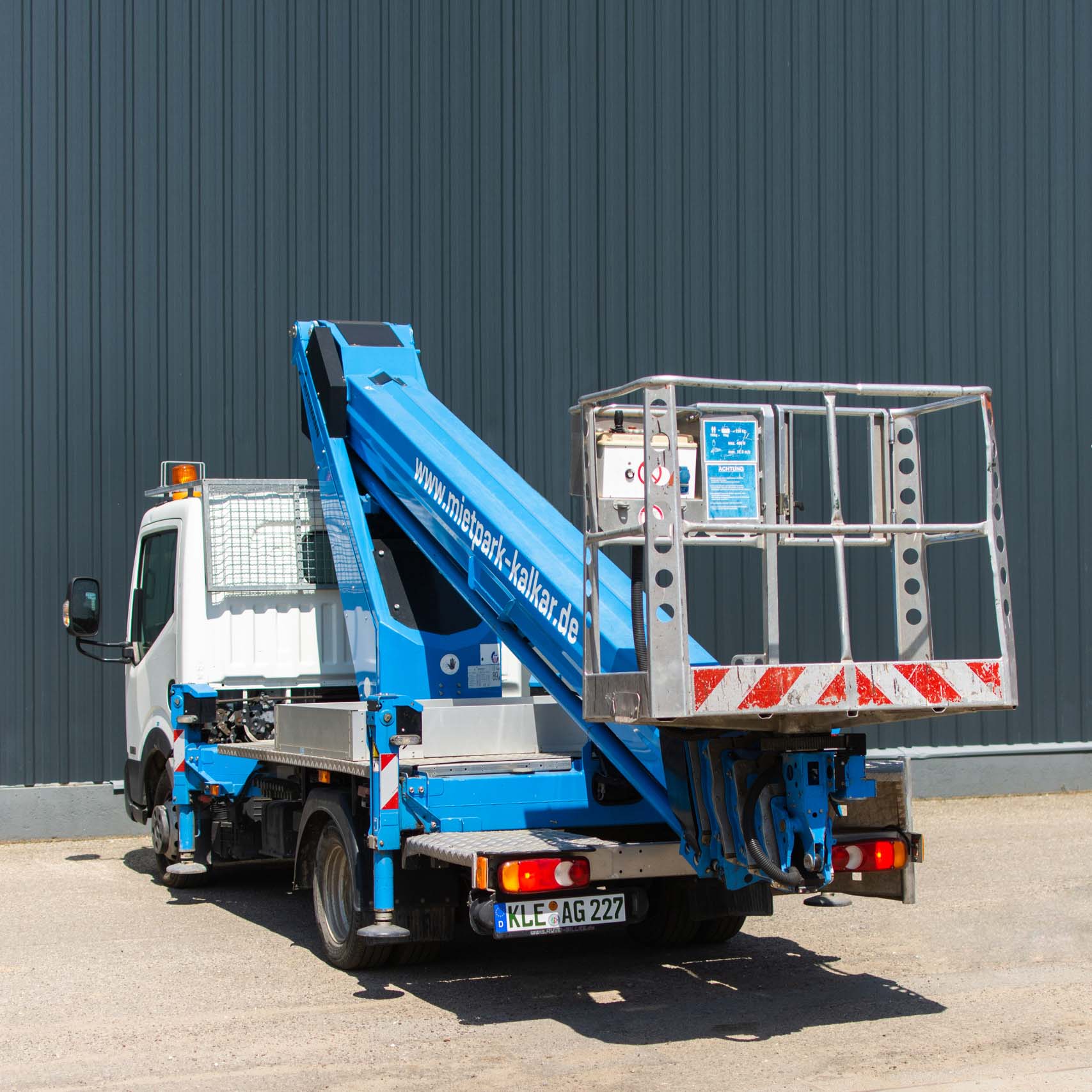 Ruthmann Arbeitsbühne auf LKW-Basis 20 m – Mietpark Kalkar